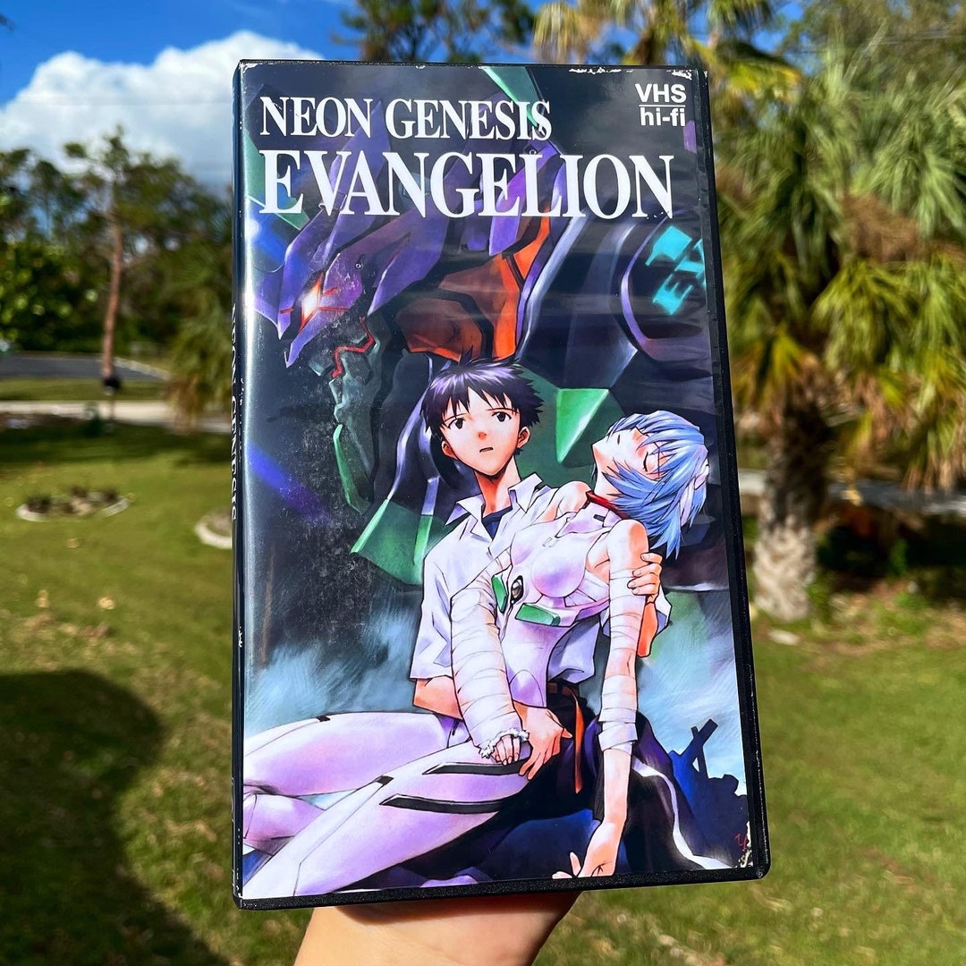 Neon Genesis Evangelion Custom VHS Display Case NO TAPE - Etsy UK