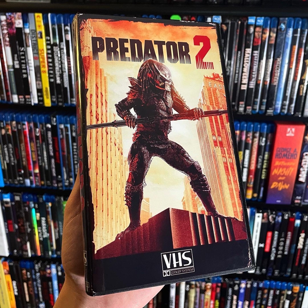 Predator 2 (1990) Custom VHS Display Case (NO TAPE) - Etsy
