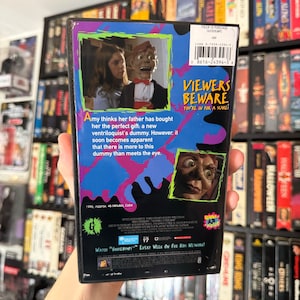 Goosebumps Night of the Living Dummy 2 Custom VHS Display Case (NO TAPE ...