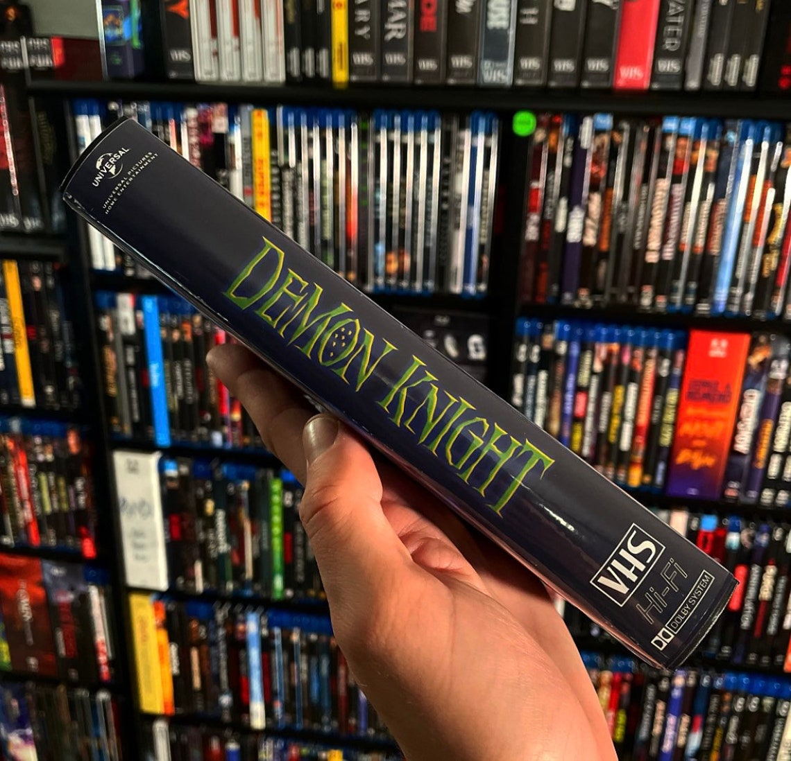 Demon Knight 1995 Custom VHS Display Case NO TAPE | Etsy