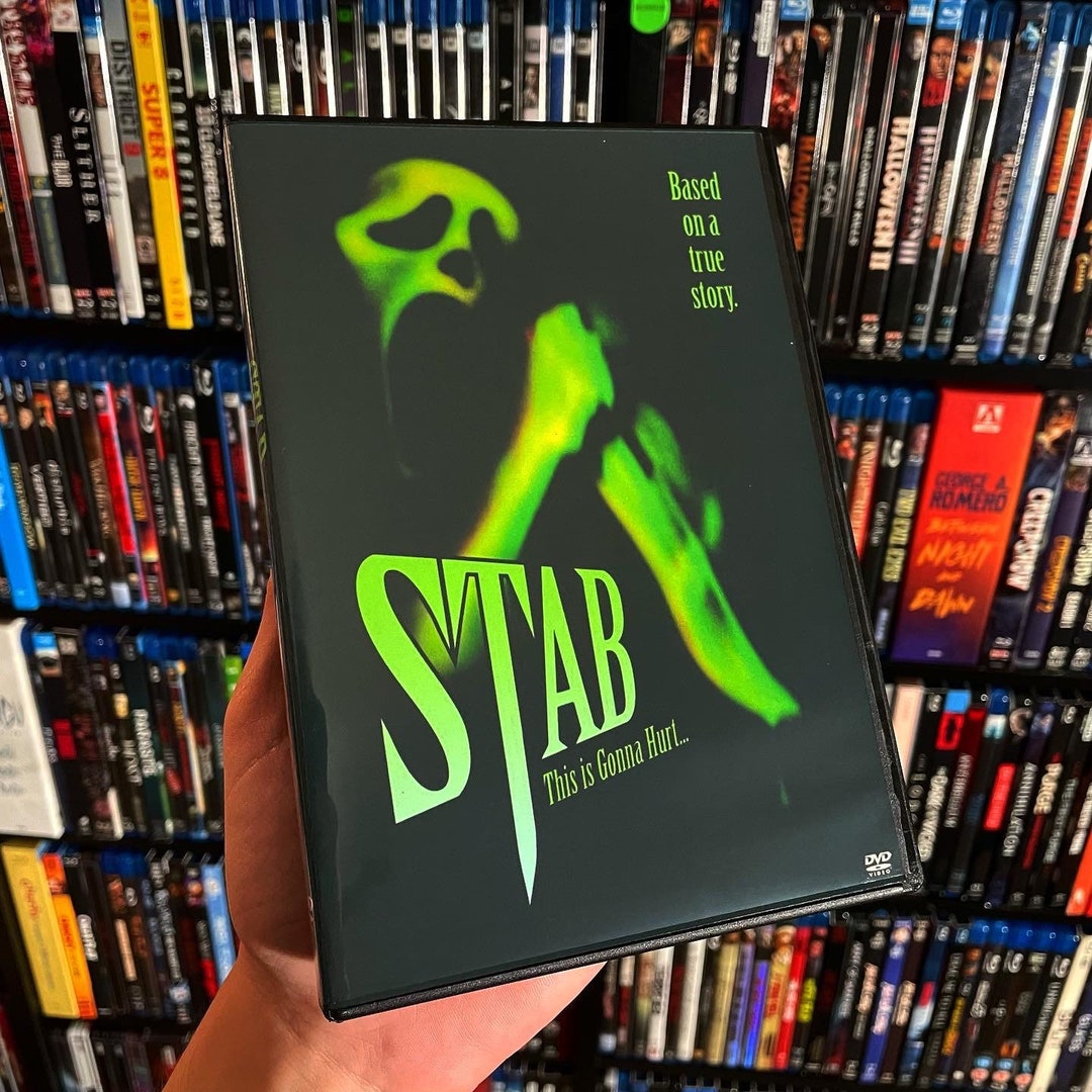 Stab Scream Display Dvd Case NO DISC INCLUDED - Etsy Canada