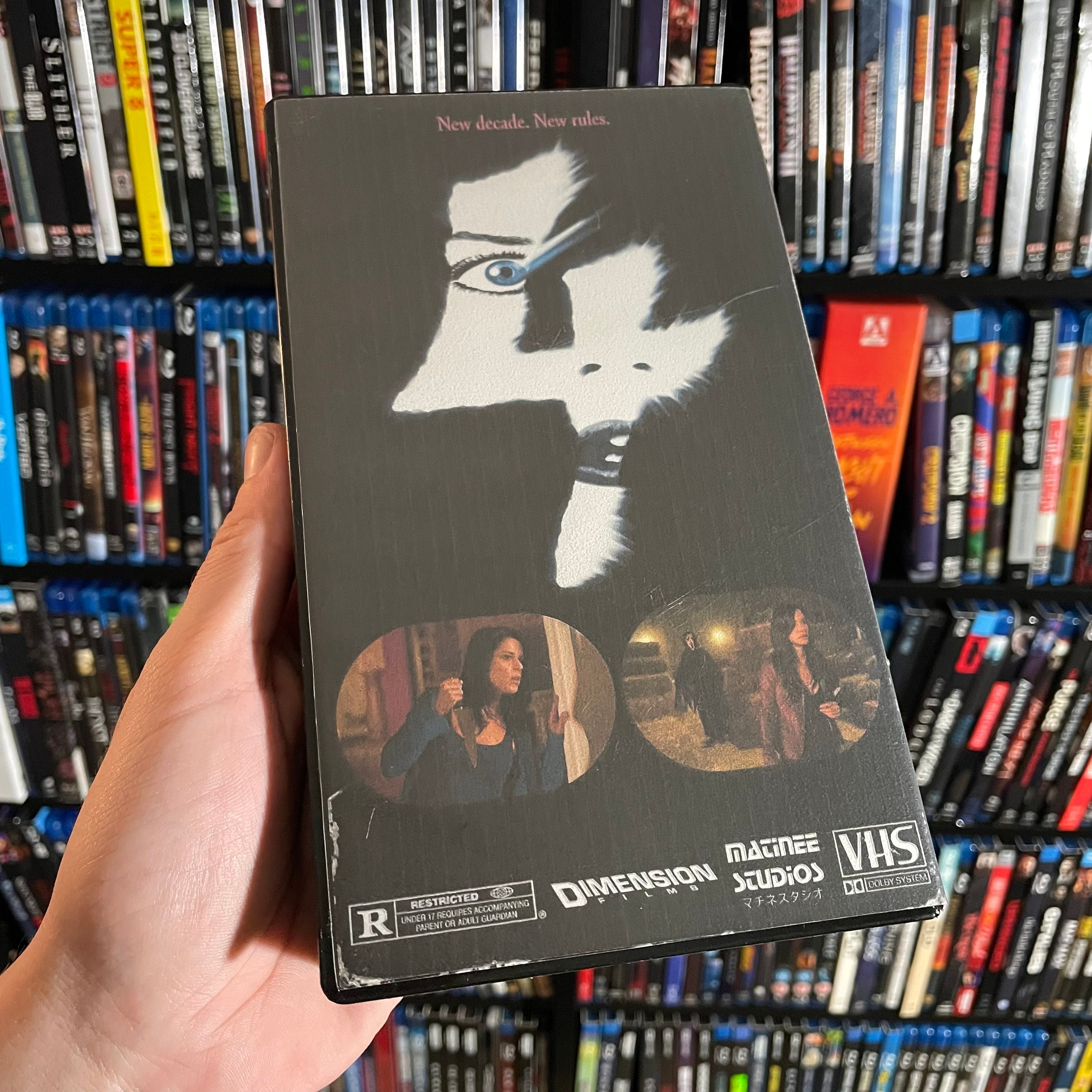 Scream 4 2011 Custom VHS Display Case NO TAPE | Etsy