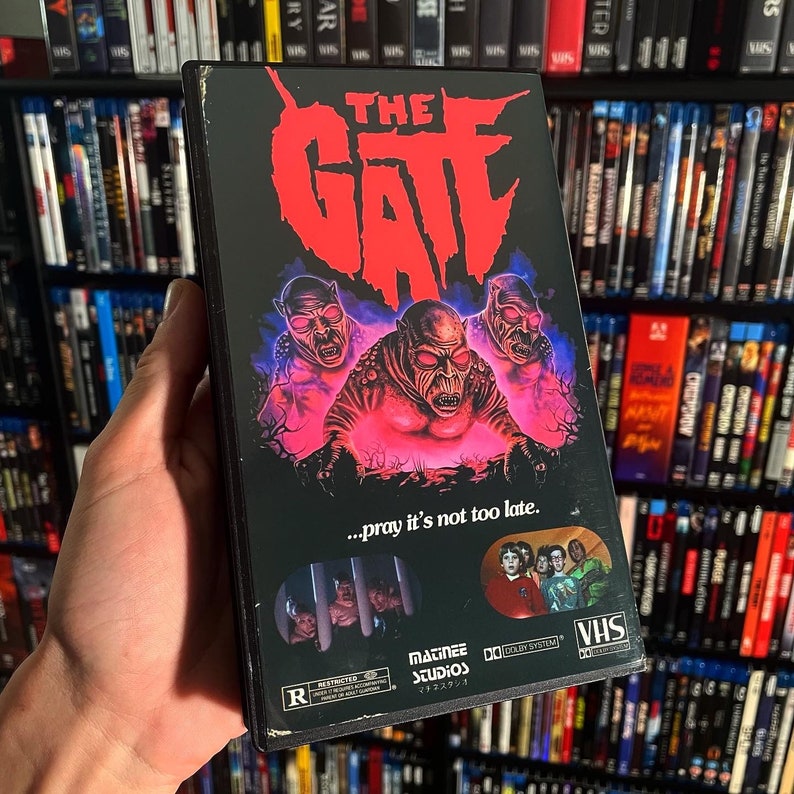 The Gate 1987 Custom VHS Display Case NO TAPE - Etsy