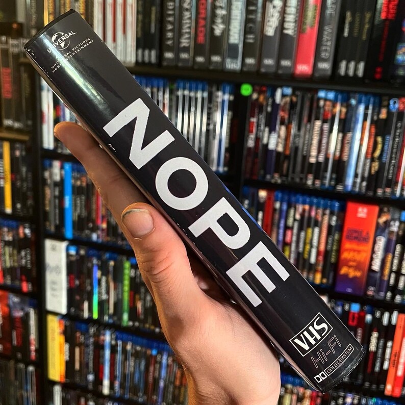 Nope 2022 Custom VHS Display Case NO TAPE - Etsy