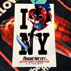 Friday the 13th Part 8 Jason Takes Manhattan (1989) (I Heart NY) Movie ...