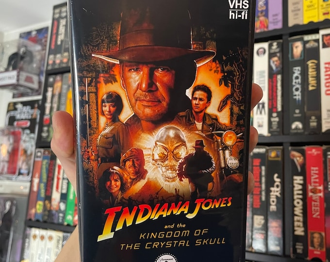Indiana Jones VHS Box Set. Digitally Mastered THX. Raiders of the Lost ...