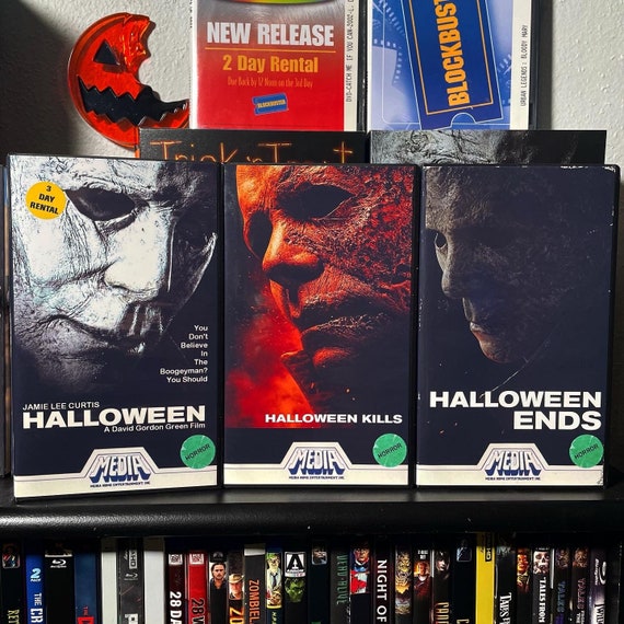 Halloween Trilogy Custom VHS Display Cases NO TAPES - Etsy