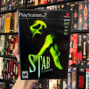 Stab scream Playstation 2 PS2 Display Case NO DISC - Etsy