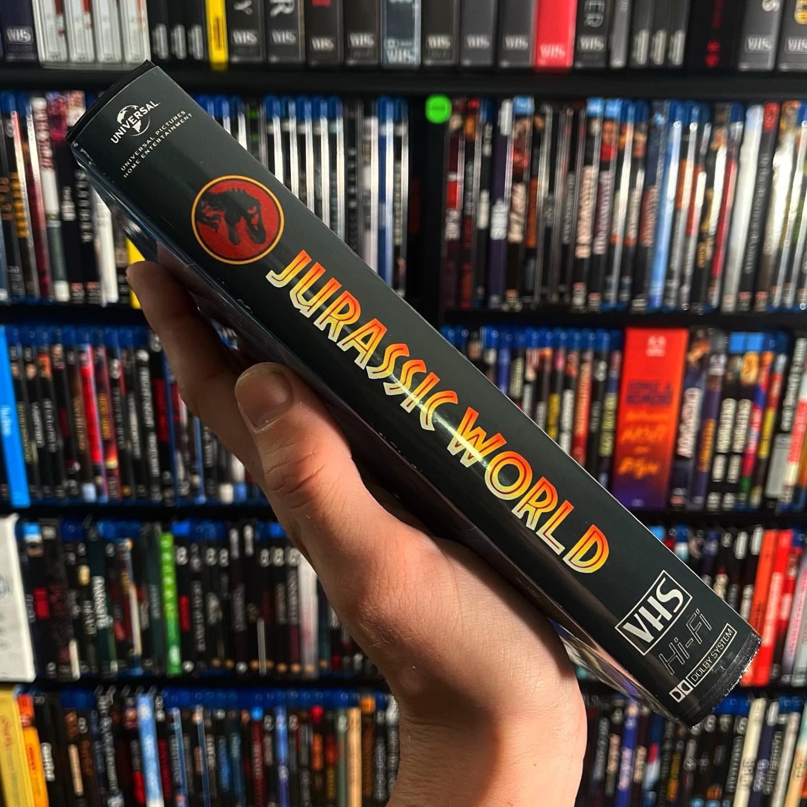 Jurassic World 2015 Custom VHS Display Case NO TAPE - Etsy