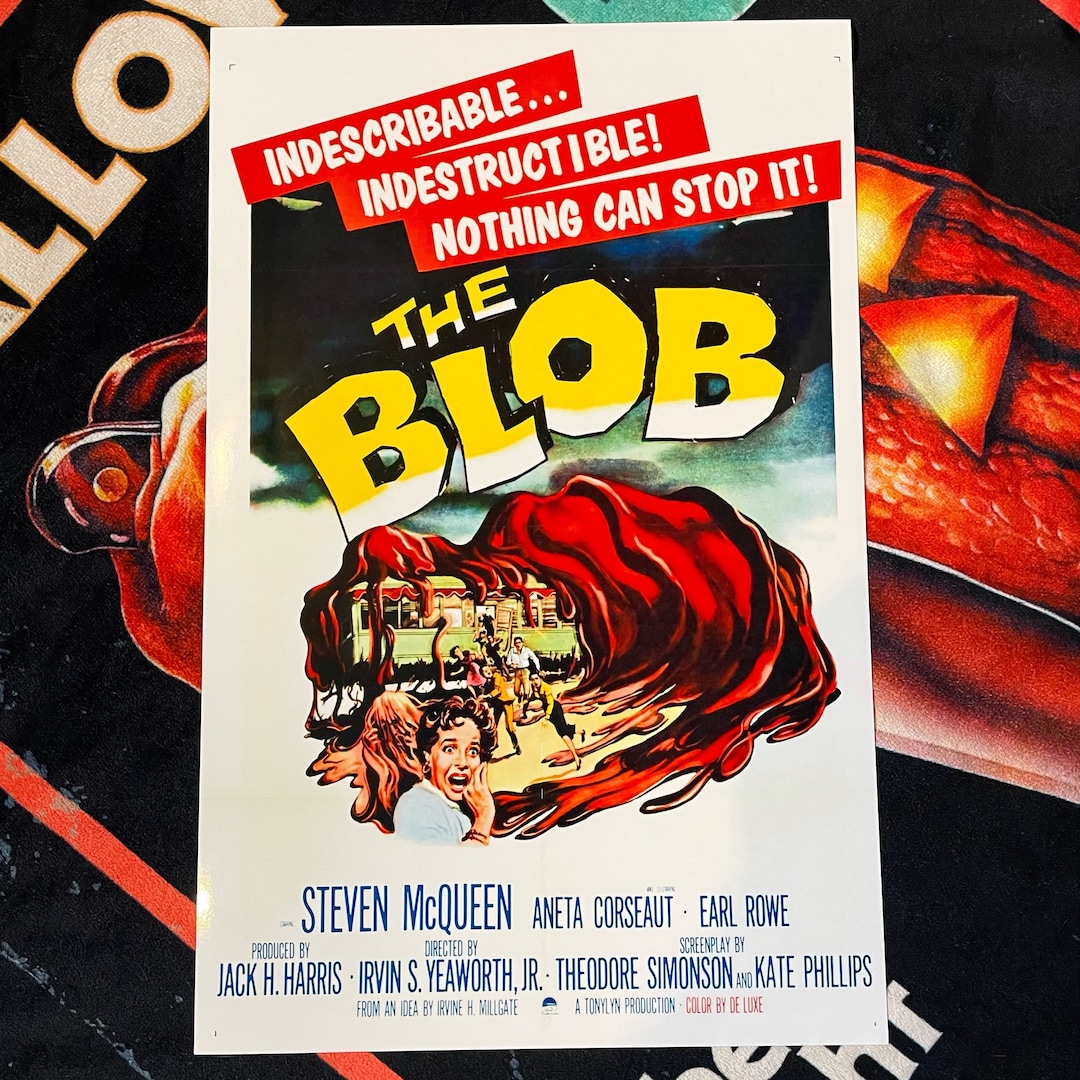The Blob (1958) Movie Poster 11x17 Art Print - Etsy