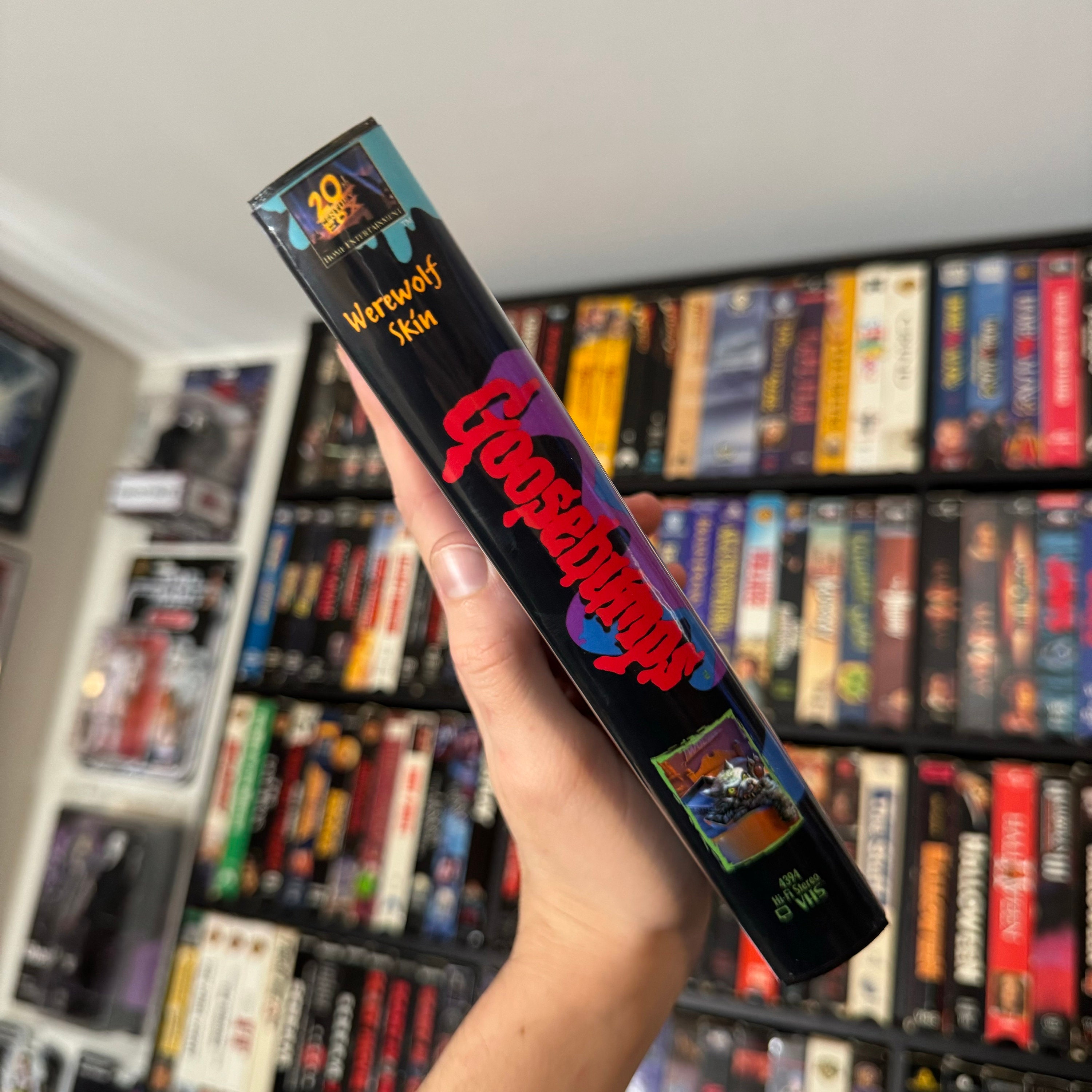 Goosebumps Werewolf Skin Custom VHS Display Case (NO TAPE) - Etsy
