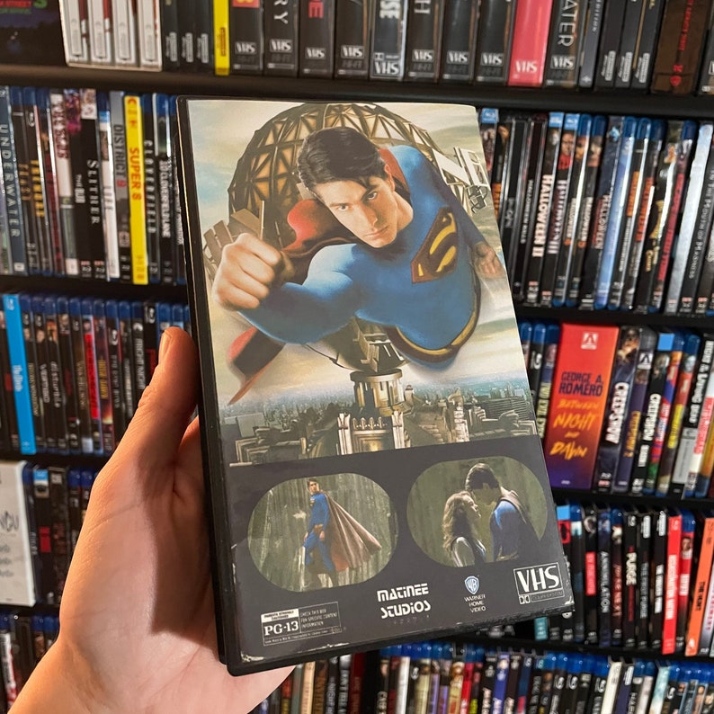 Superman Returns 2006 Custom VHS Display Case NO TAPE | Etsy Canada