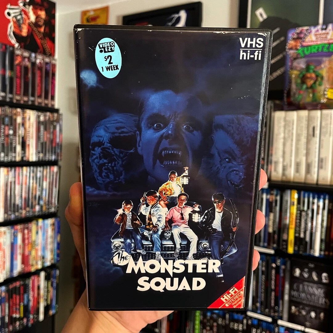 The Monster Squad (1987) Custom VHS Display/replacement Case (NO TAPE ...