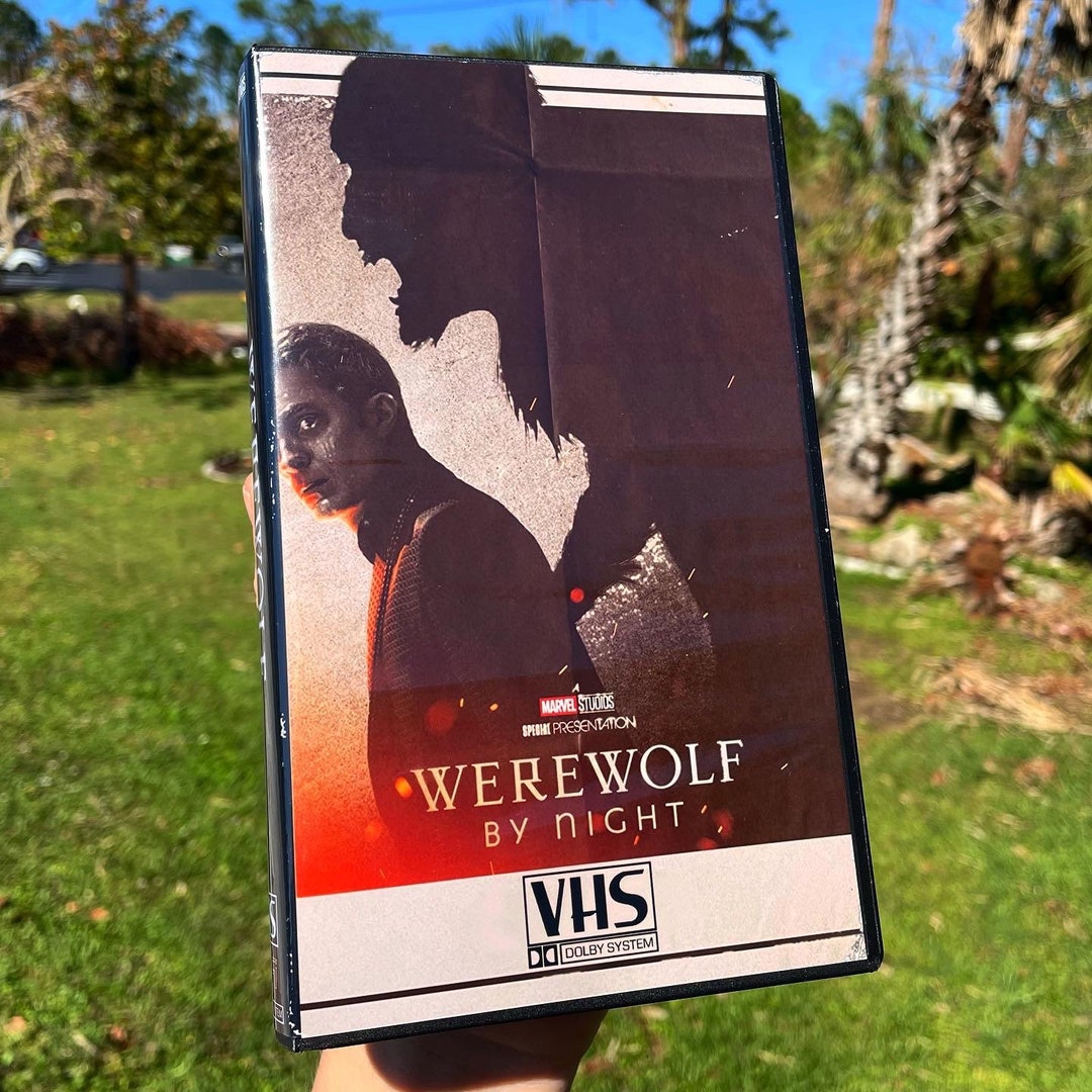 Werewolf by Night (2022) Custom VHS Display Case (NO TAPE) - Etsy