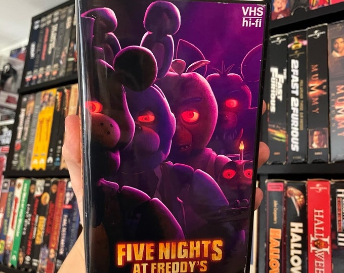FNAF VHS “artpiece” - Etsy