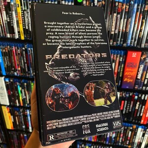Predators (2010) Custom VHS Display Case (NO TAPE) - Etsy