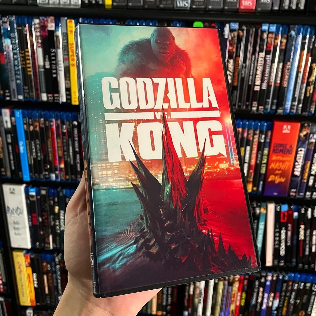 Godzilla Vs Kong (2021) Custom VHS Display Case (NO TAPE) - Etsy