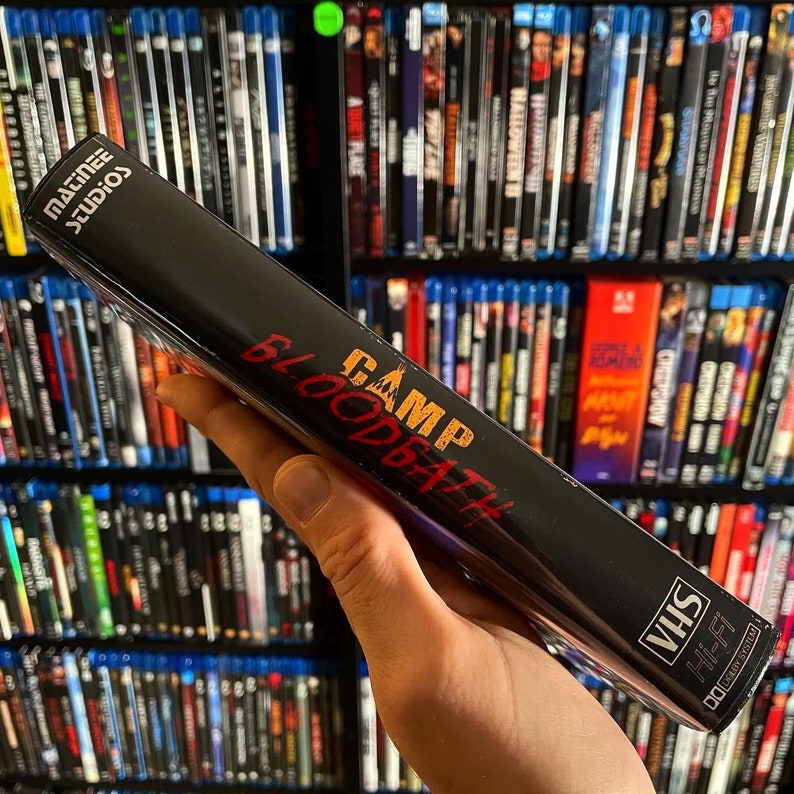 Camp Bloodbath Custom VHS Display Case NO TAPE - Etsy