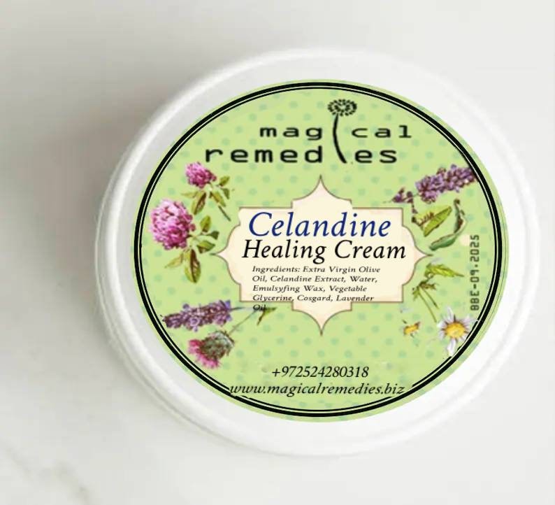 Celandine chelidonium Majus Healing Cream .wonderful Way to Fix Skin ...