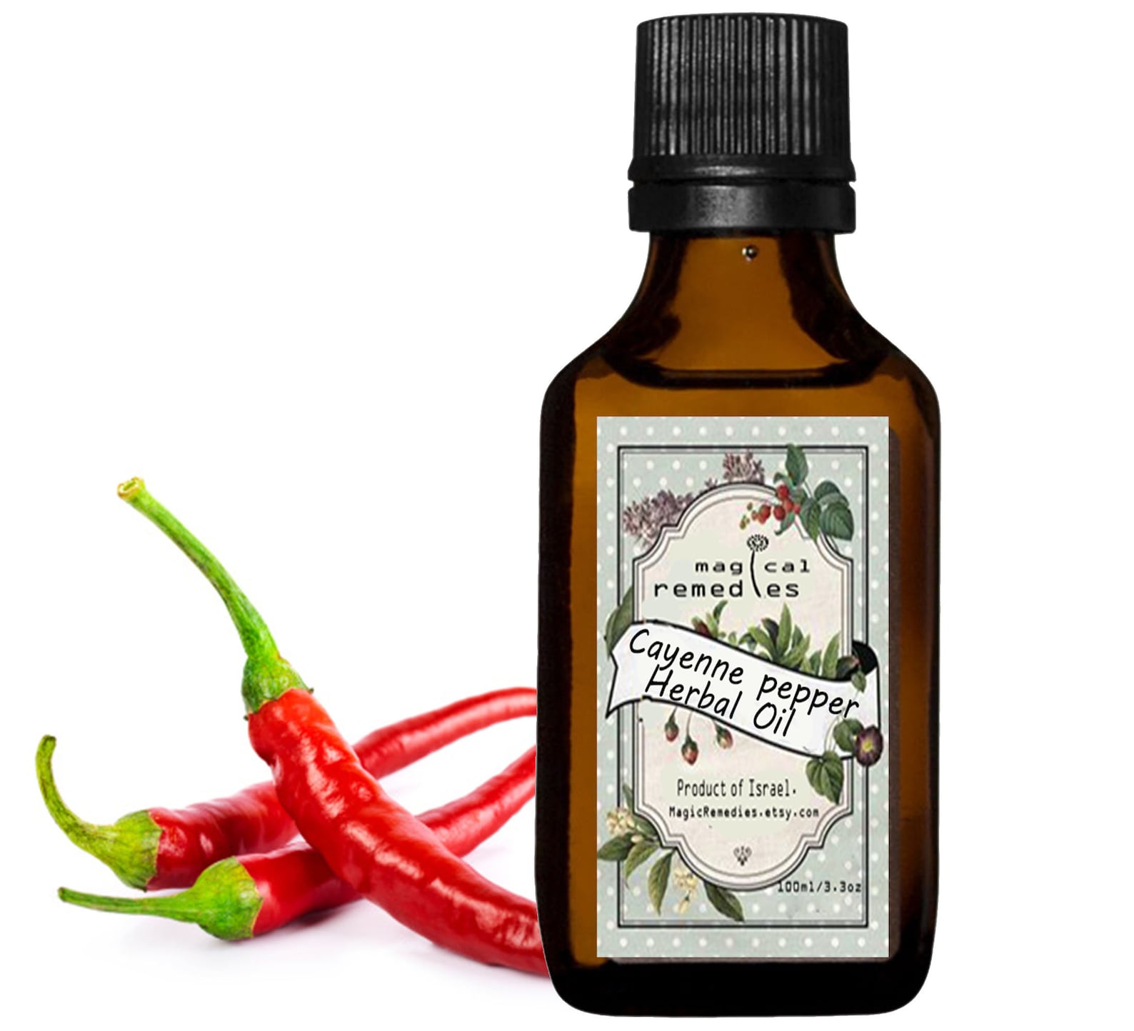 Cayenne Pepper Oil 100% Pure & Organic . Capsicum Annuum Oil. - Etsy
