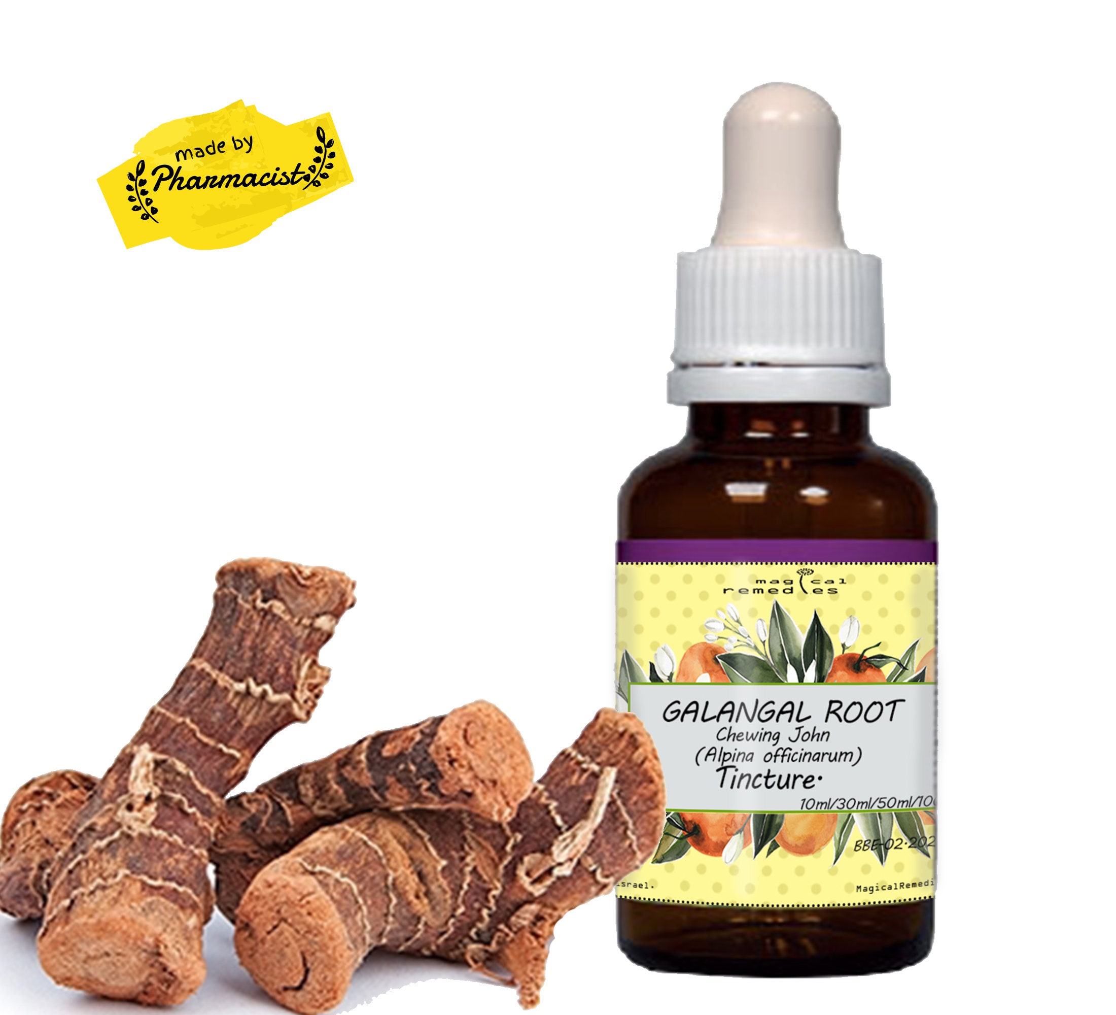 GALANGAL Root Tincture | Alpina Officinarum | Alpinia | Chewing John ...