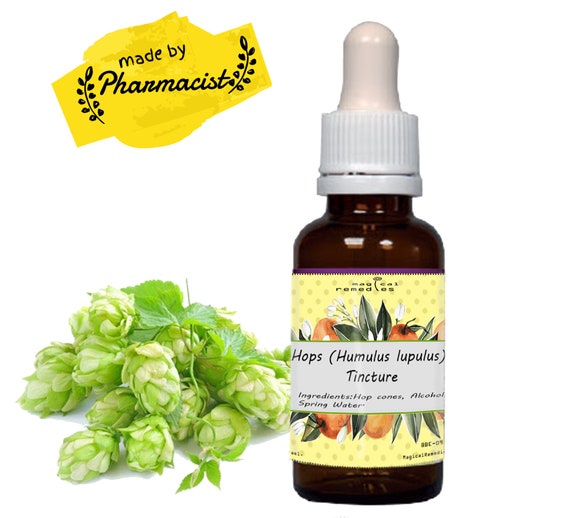 Hops humulus Lupulus Tincture Extract Anxiety Stress Sleep - Etsy