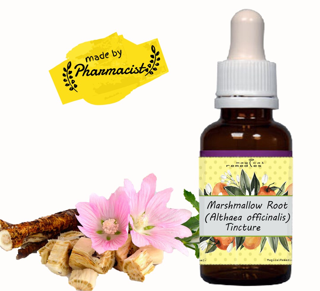 Organic Marshmallow Root (althaea Officinalis) Herbal Tincture ...