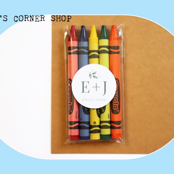 Personalized Crayons - Etsy