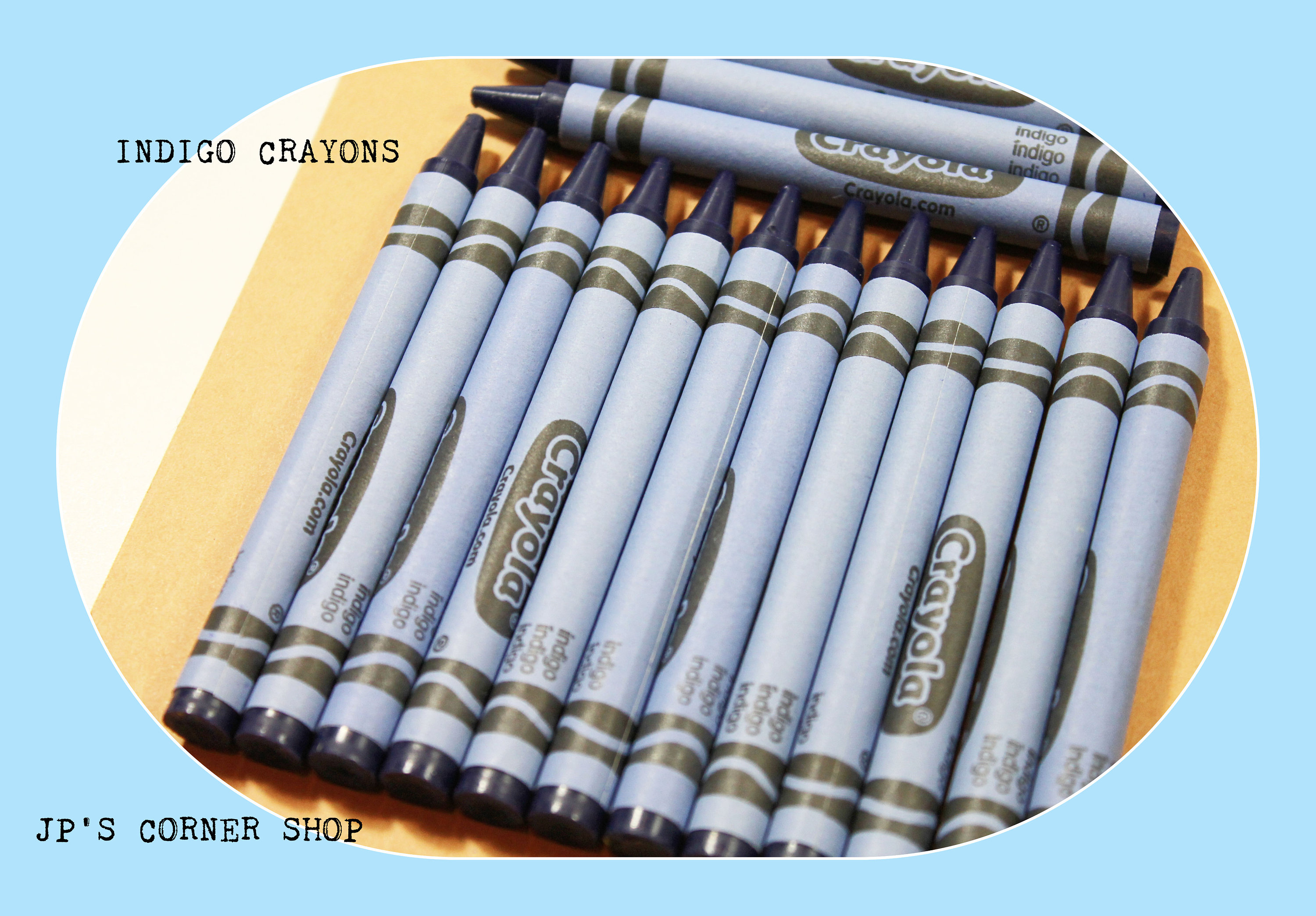 Indigo Crayons - 45 Crayons - Crayola Crayons - Bulk Crayons - Refill ...
