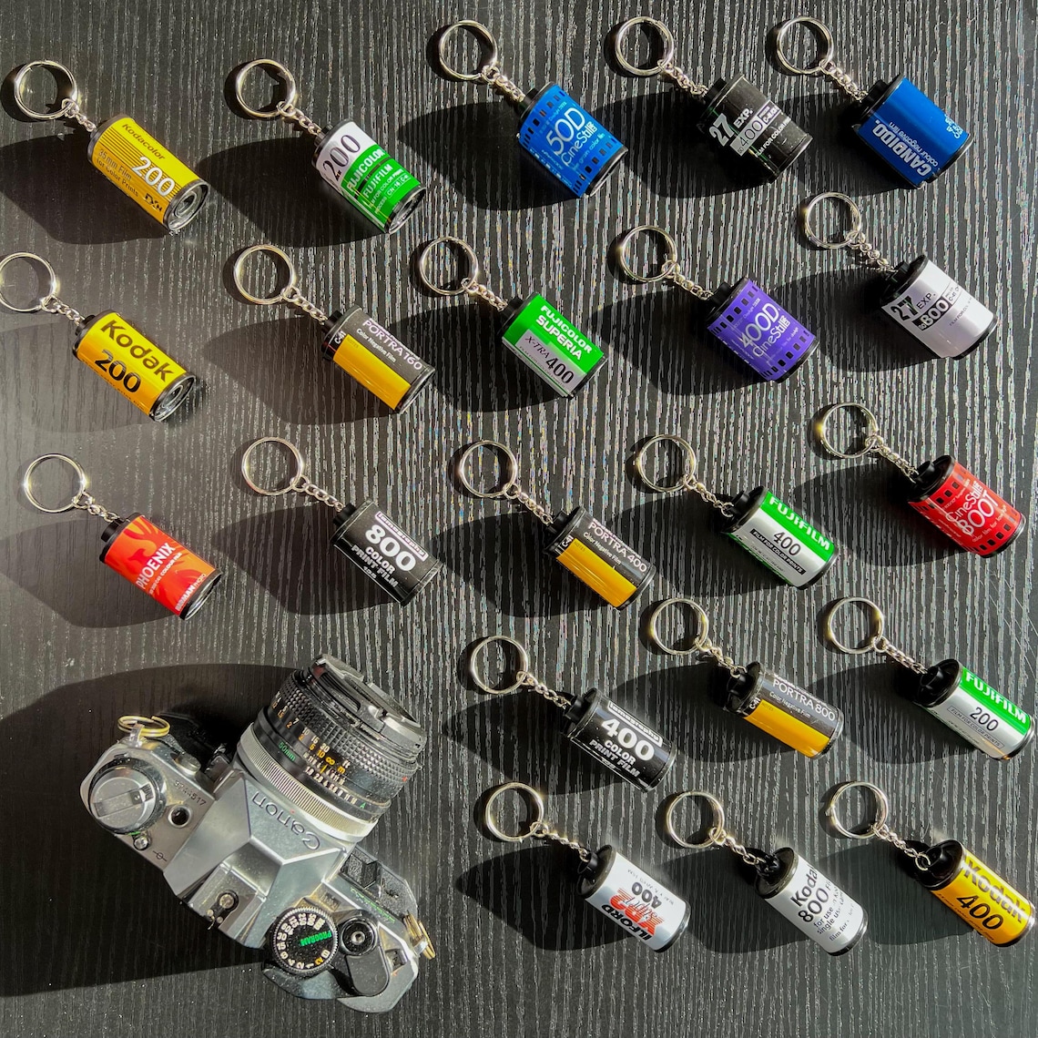 Film Canister Keychain - Etsy