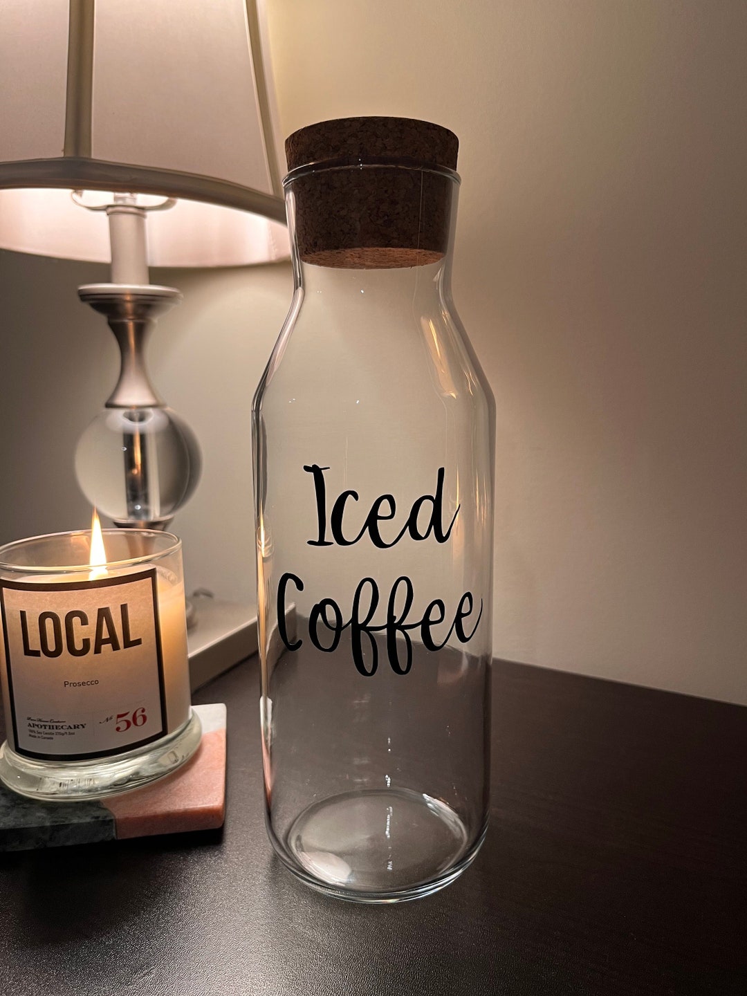 Labeled Glass Storage Jars - Etsy