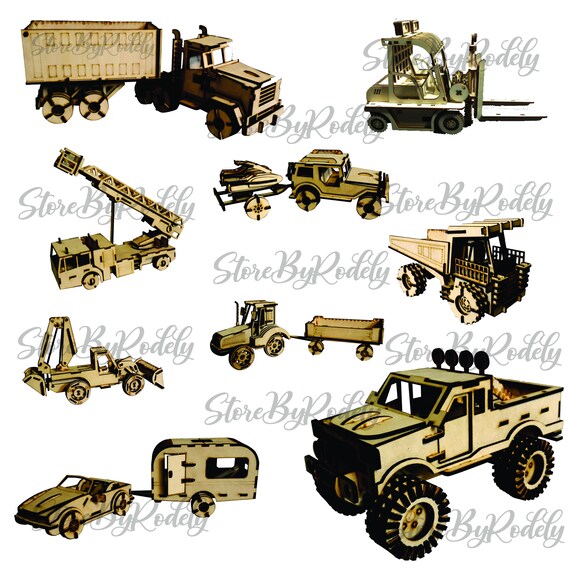 Craft Supplies & Tools Carving & Whittling Cnc Router Files DXF Truck ...