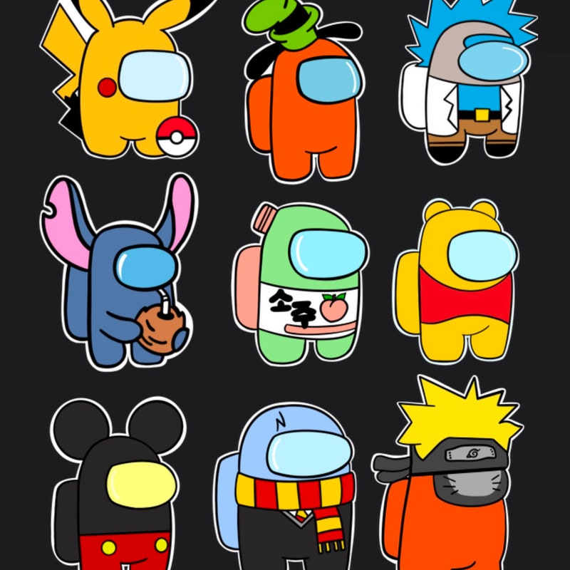 Among Us Sticker - Etsy