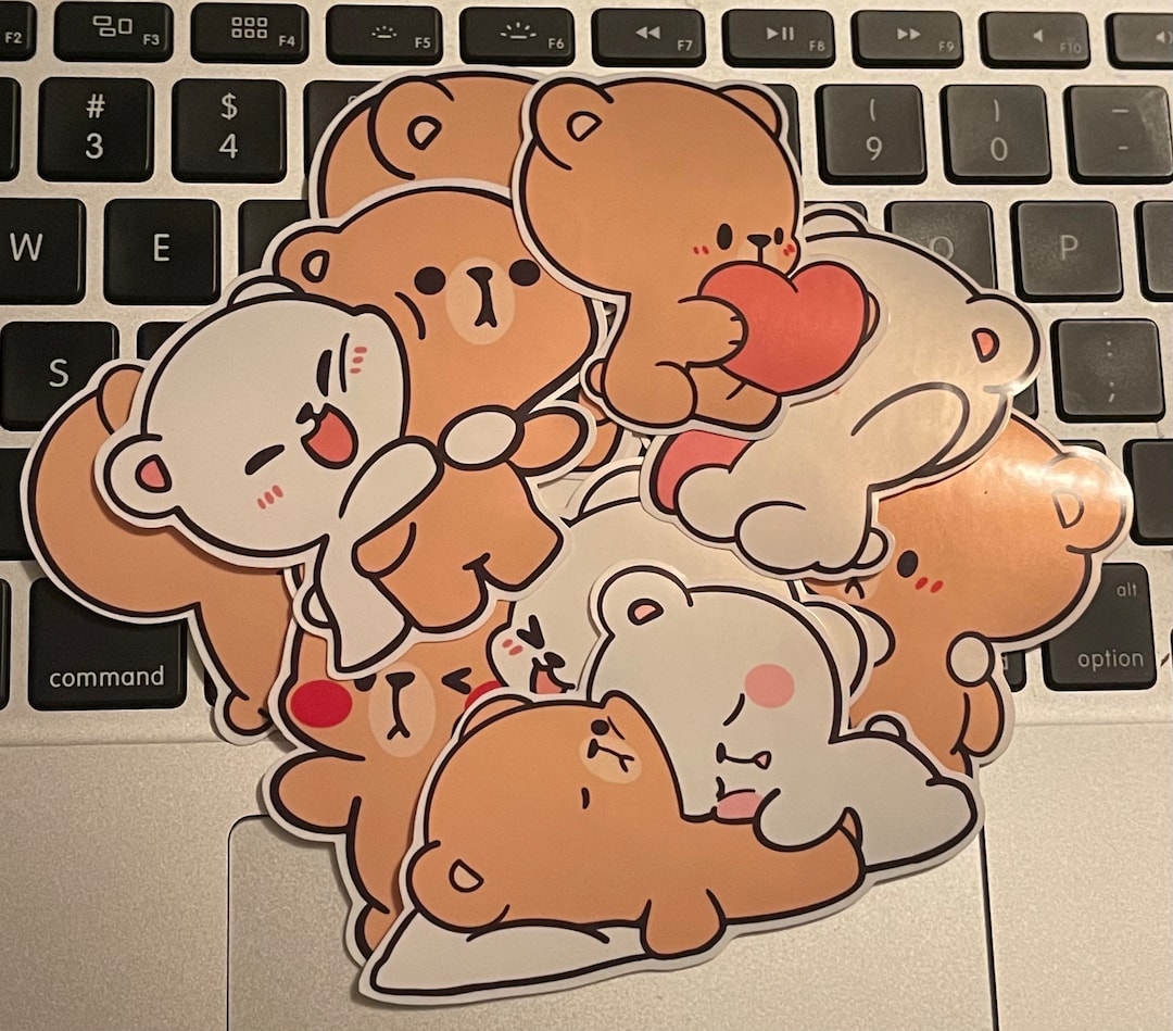 Cute Bears Sticker Set - Etsy
