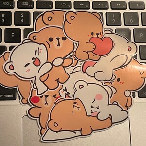 Cute Bears Sticker Set - Etsy