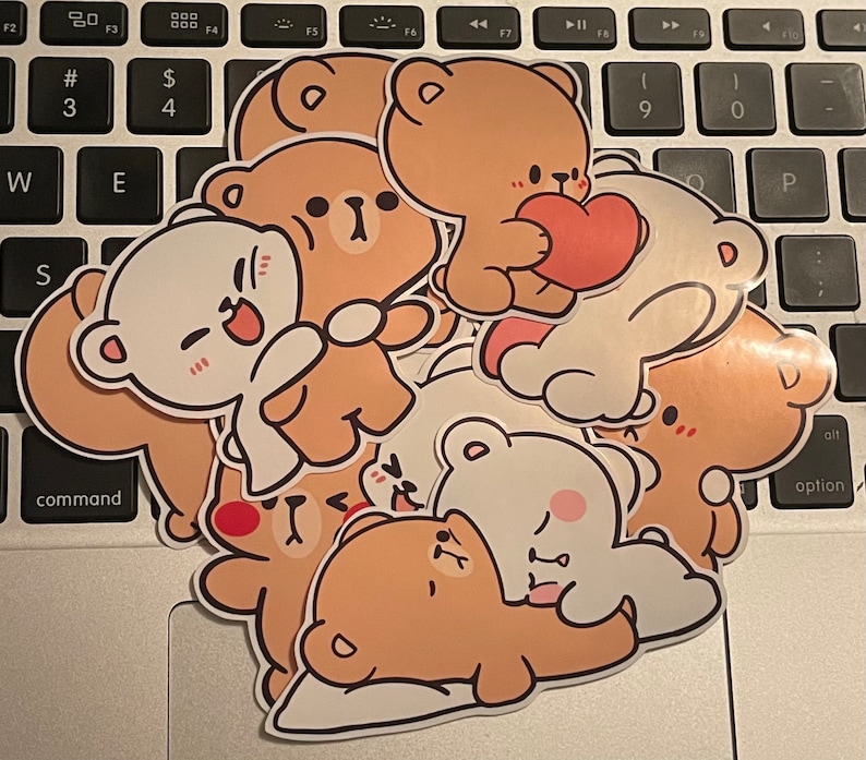 Cute Bears Sticker Set - Etsy