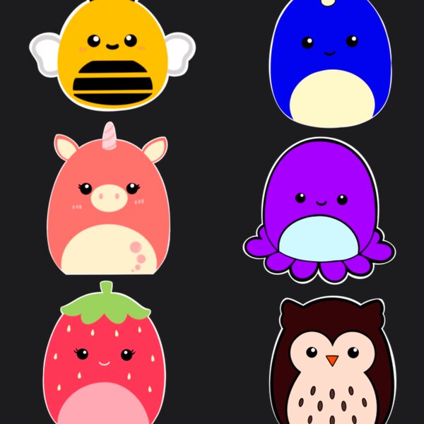 Mallow Stickers - Etsy