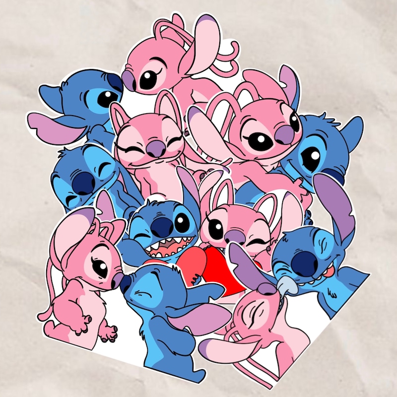 Stitch Stickers - Etsy