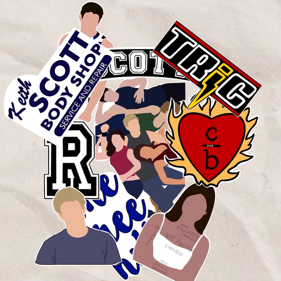 One Tree Hill Sticker Set - Etsy
