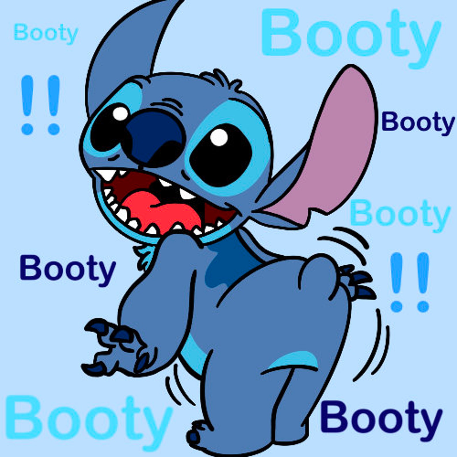 Stitch Booty Twitch Emote - Etsy