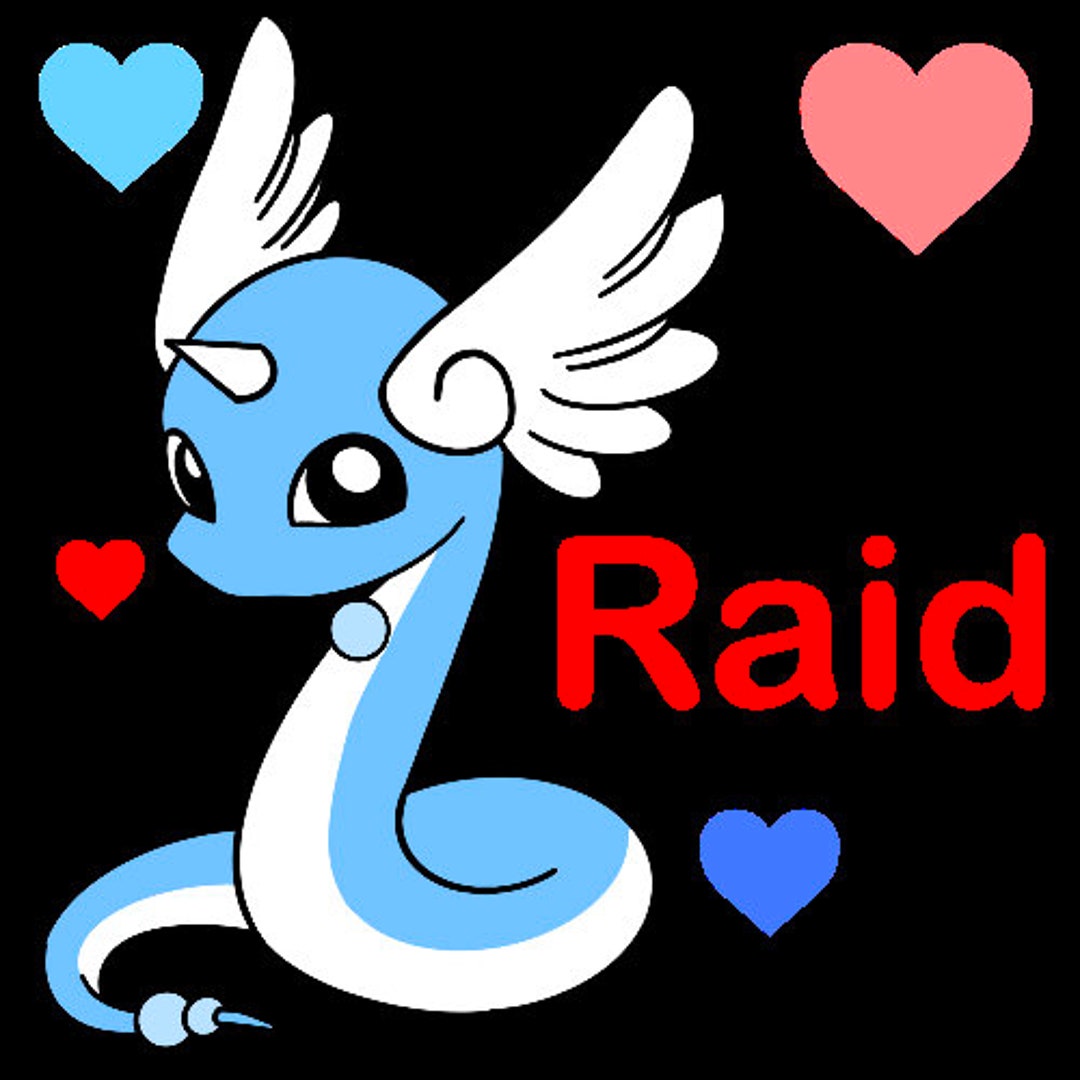 Dratini Raid Twitch Chat Emote - Etsy