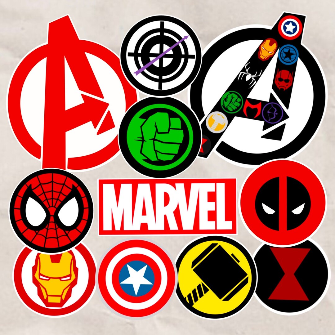 Avengers Stickers - Etsy
