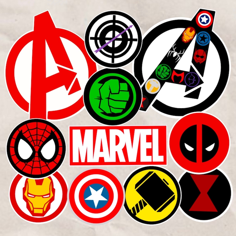 Avengers Stickers - Etsy