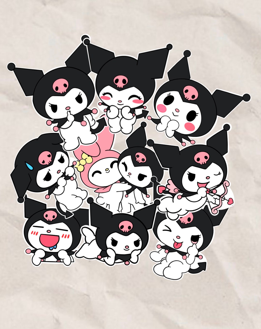 HK Stickers | Anime Stickers | Japanese Cartoon Stickers - Etsy