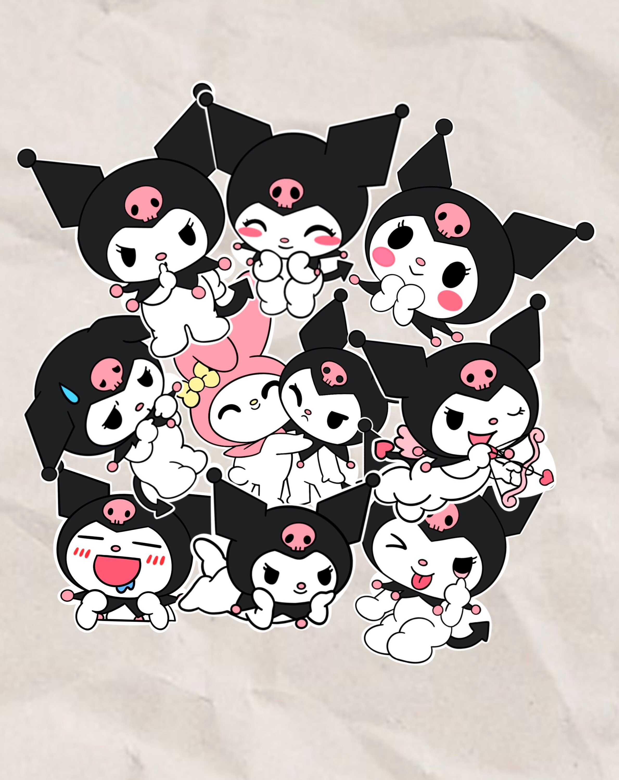 HK Stickers | Anime Stickers | Japanese Cartoon Stickers - Etsy