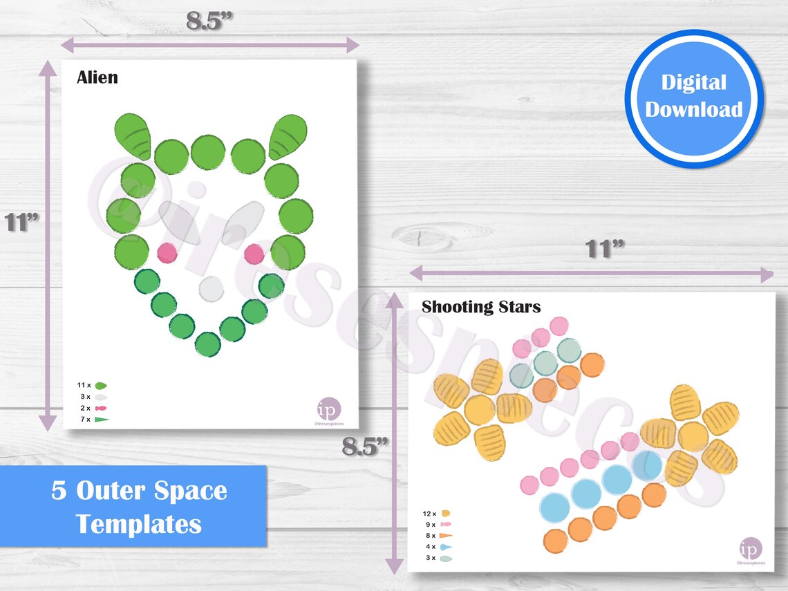 Grapat Mandala Loose Parts Template Cards - Open Ended Play - Wooden ...