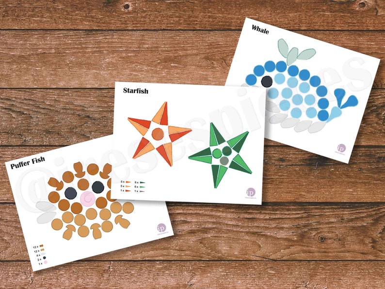 Grapat Mandala Loose Parts Template Cards Open Ended Play | Etsy