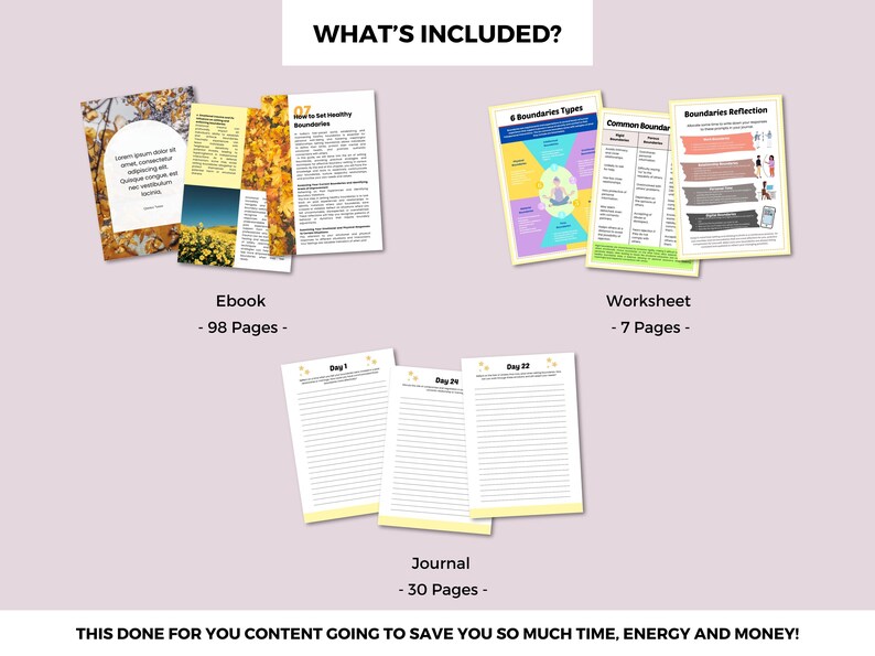 The Art of Boundary-setting Done for You Brandable Coaching Bundle for ...