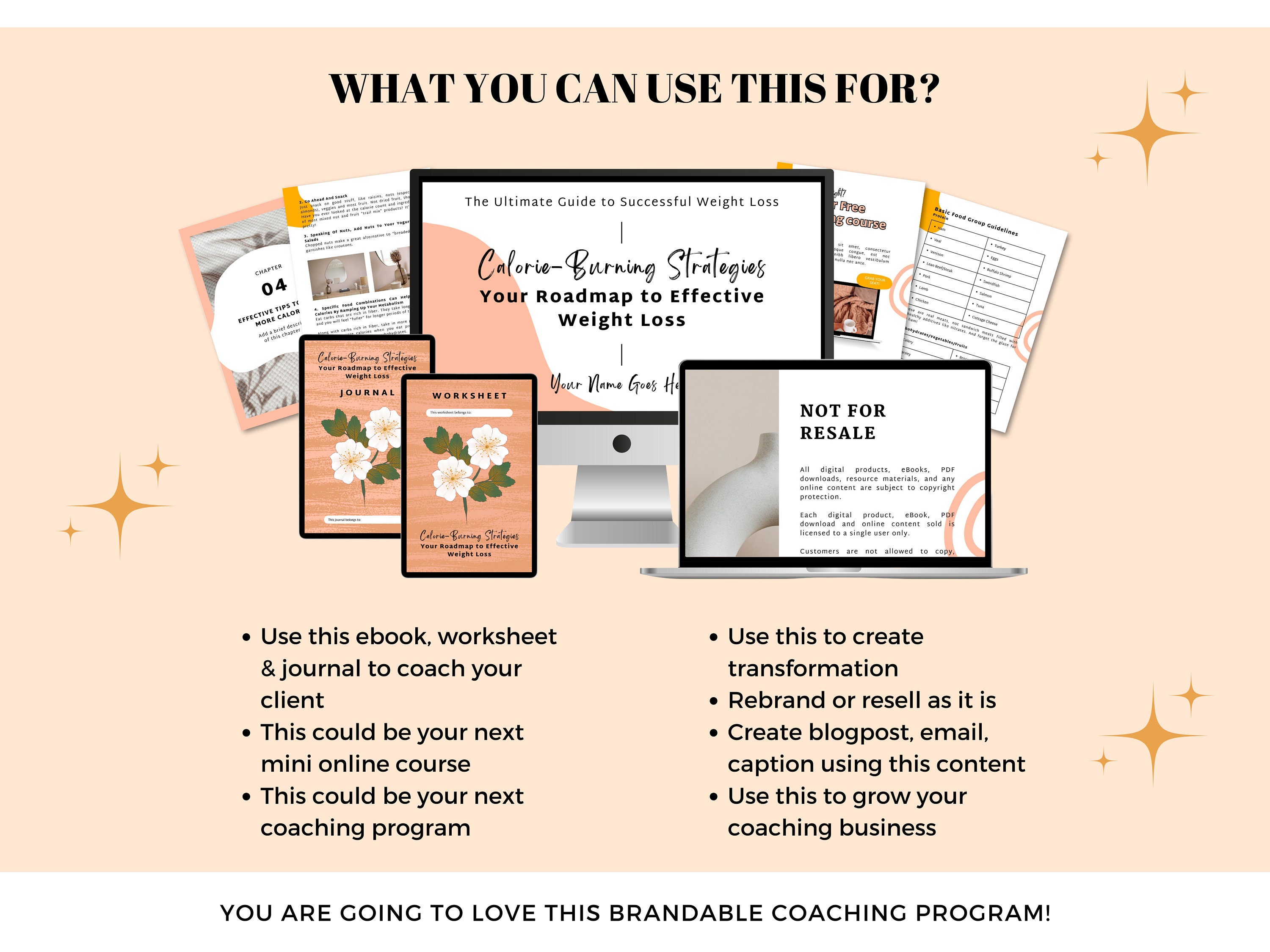 Your Roadmap to Effective Weight Loss Done for You Coaching Bundle for ...