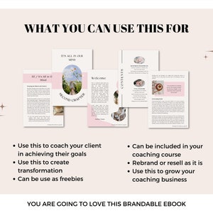 Boosting Self Confidence Done for You Coaching Ebook, Self Esteem Ebook, Confidence Coach, Lead ...